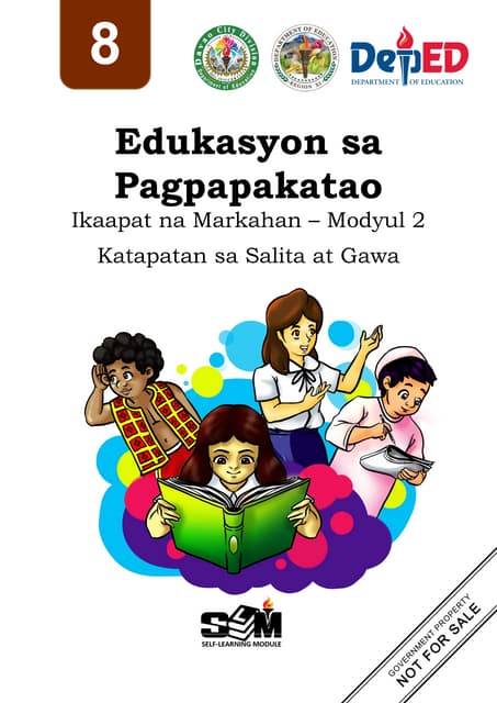 Katapatan sa Salita at sa Gawa- ESP8 DEPED | PPT
