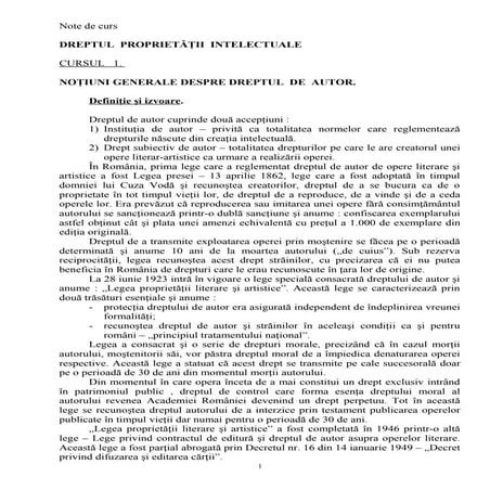 51025558 dreptul-proprietatii-intelectuale | PDF
