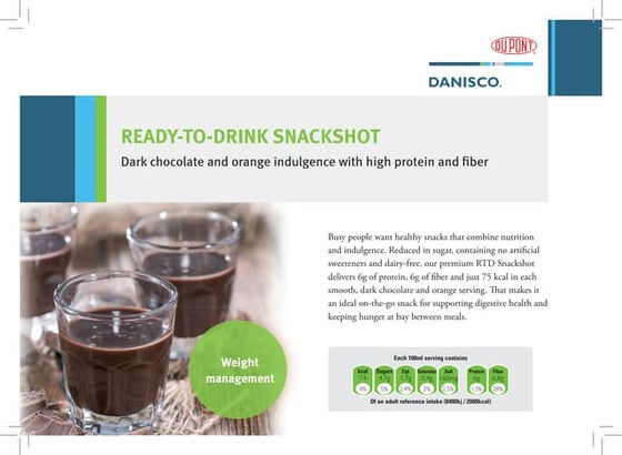 ORANGE DRINK WITH HOWARU® PROTECT SENIOR | PPT