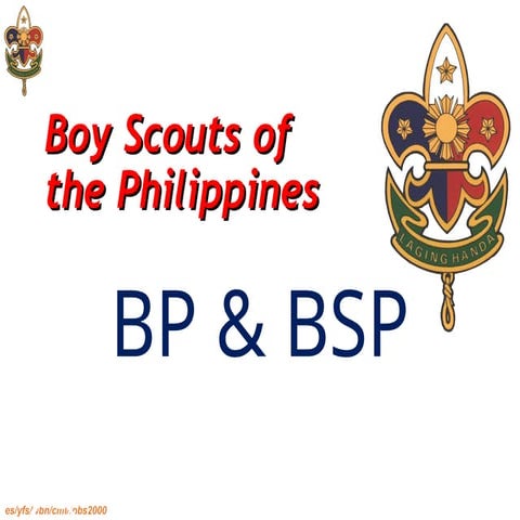 Rover Scout History in the Philippines | PPTX