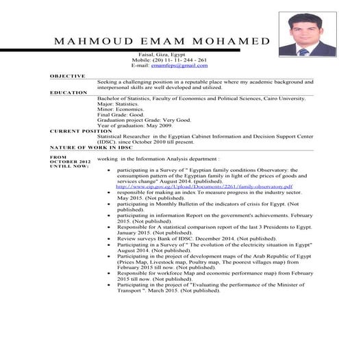 Mahmoud Emam c.v (4) | DOC