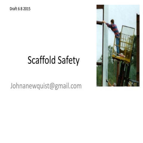 scaffold 2015 | PPTX