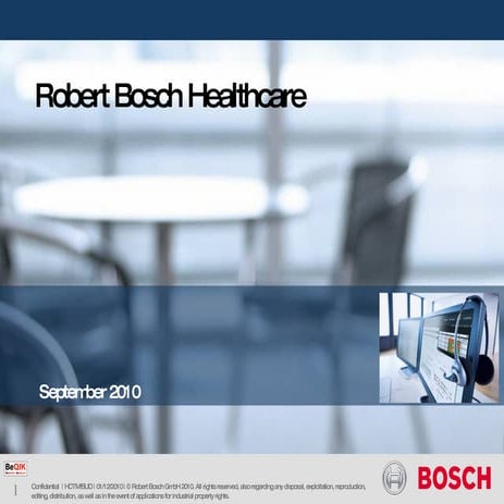 Bosch Tele-health Plus | PPT
