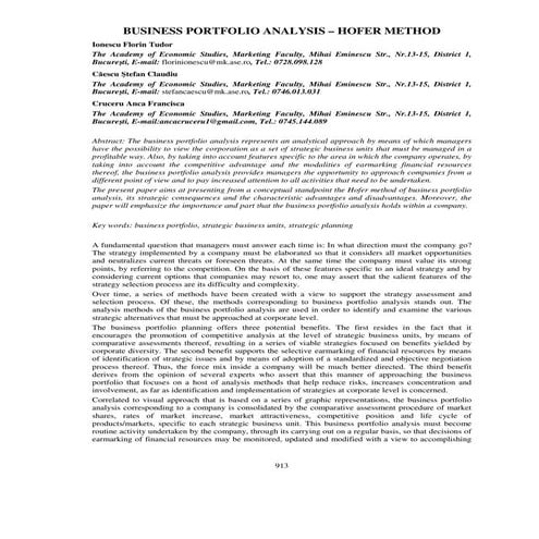 51141009 hofer-matrix | PDF