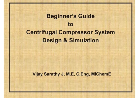 CENTRIFUGAL COMPRESSOR SETTLE OUT CONDITIONS TUTORIAL | PDF | Weather ...