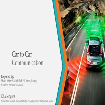 Car to Car Communication (8) | PPTX