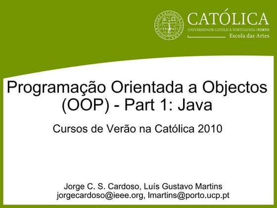 Java orientação a objetos (associacao, composicao, agregacao) | PPT