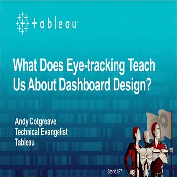 Big Data LDN 2017: What does Eye-tracking teach us about Dashboard ...
