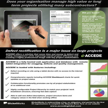 ACCEDE Defect Management Software Brochure | PDF | Computer Software and Applications | Computing