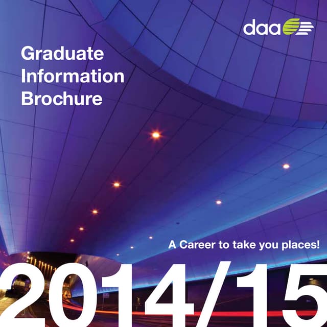 Graduate Brochure 2014 | PDF