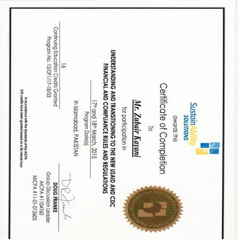 Certificate | PDF