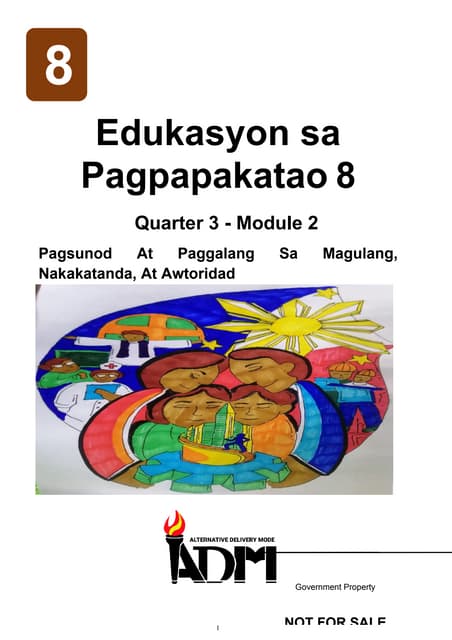 7 ESP 9 - Week 3.pdf values education module | PDF