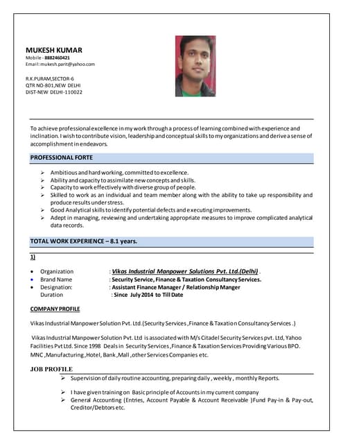 Shivanand Karale- AP 4+years of Exp | PDF