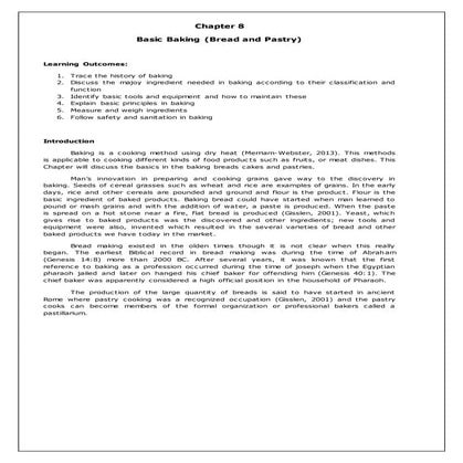 515494007 chapter-8-basic-baking | DOCX