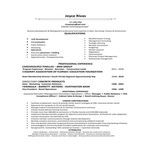 Tim 2015 resume | DOCX