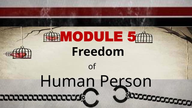 FREEDOM OF THE HUMAN PERSON(lecture).pptx