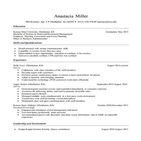 final resume | PDF