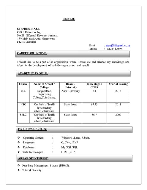 P.sangeetha Resume (1) | DOCX