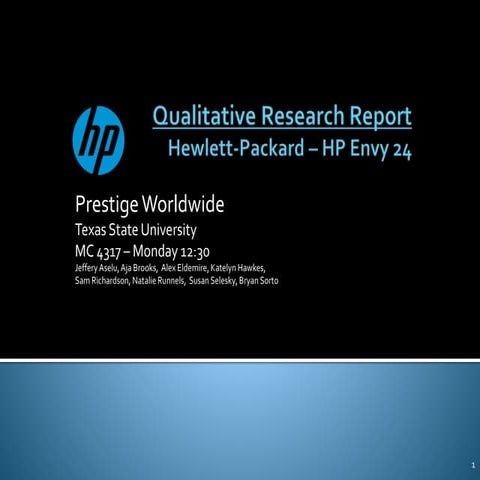 Project on HP | DOCX