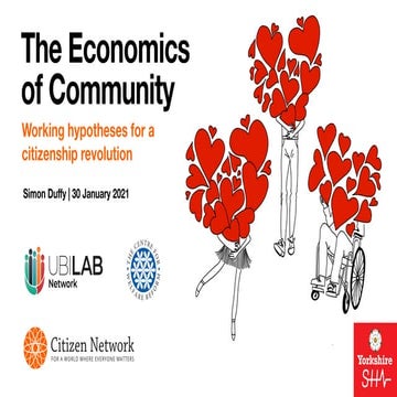 The Economics of Community | PPT