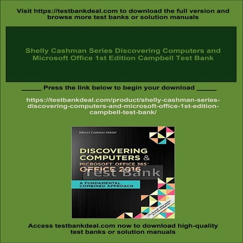 Shelly Cashman Series Discovering Computers and Microsoft Office 1st ...