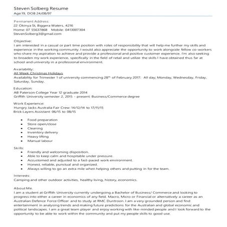 Official Jon Mills CV | PDF