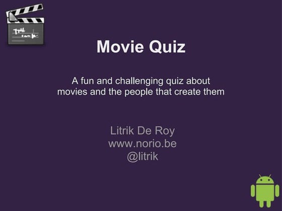Movie Quiz | PPT
