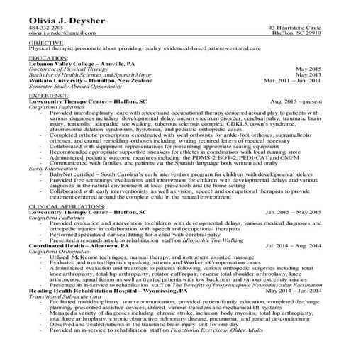 Stephenson, Jill Resume 2016 | PDF