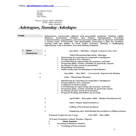 Emmanuel Okorie Gideon CV(1) | DOCX