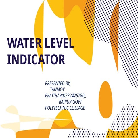 Project Report on Water Level Indicator | PDF