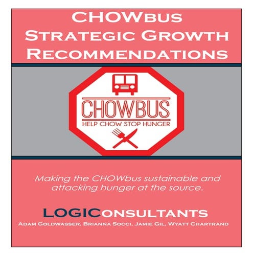 16. CHOWbus Final Report with Appendix Materials_WC | PDF