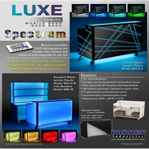 LUXE_LED Spectrum_flyer_v02 | PDF