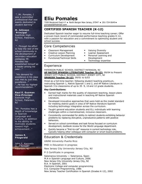 Jimmy's Resume | DOC