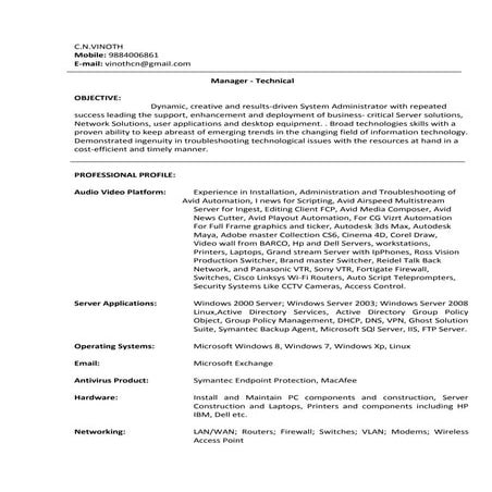 C.N.Vinoth_Resume | DOC