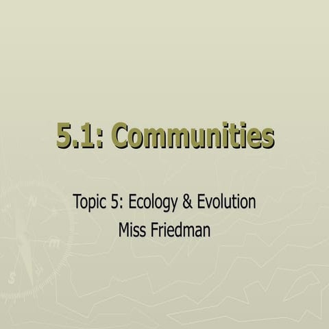 5.1 Communities | PPT