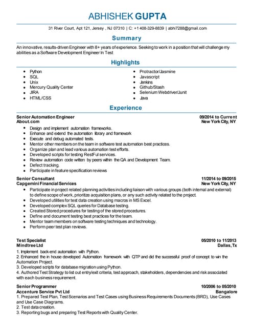 Mangesh-Resume | PDF