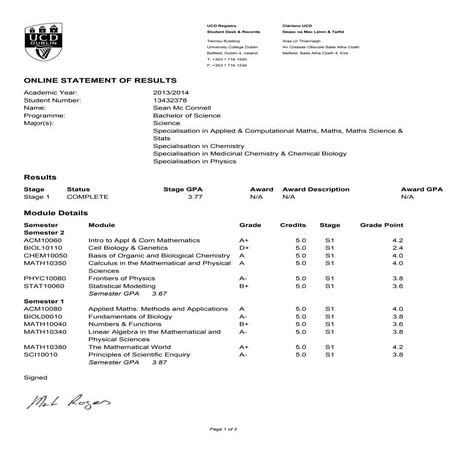 Statement of Results (4) | PDF
