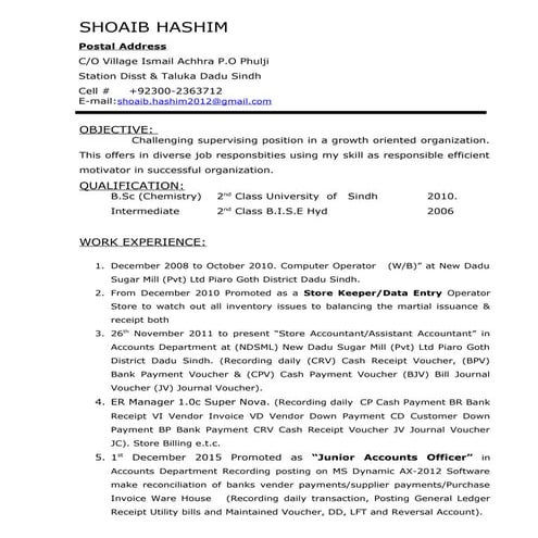 shoaib hashim2015 | DOC