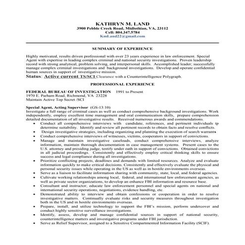 Resume august 2015 | DOC