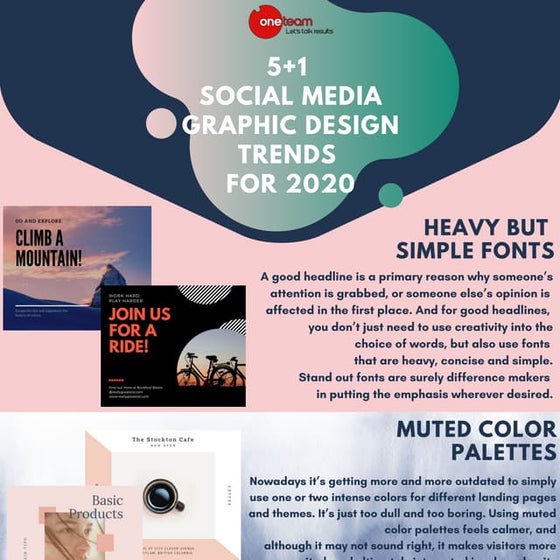 8 New Graphic Design Trends for 2020 | PDF