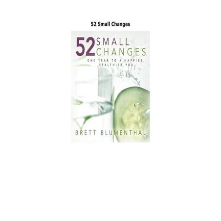 52 Small Changes | PDF