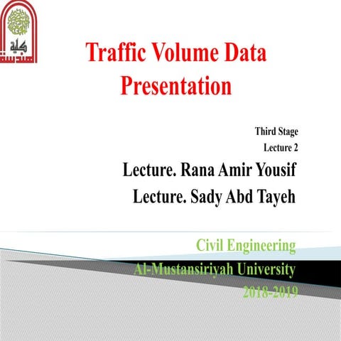 traffic volume data presentation civil engineering.pptx