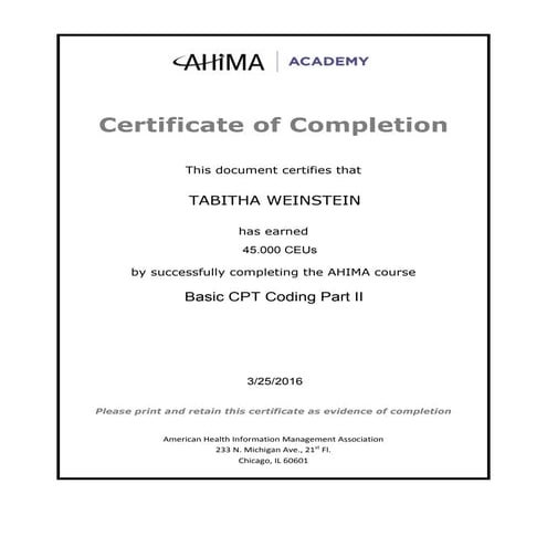 cert Basic CPT Coding Part 2 | PDF