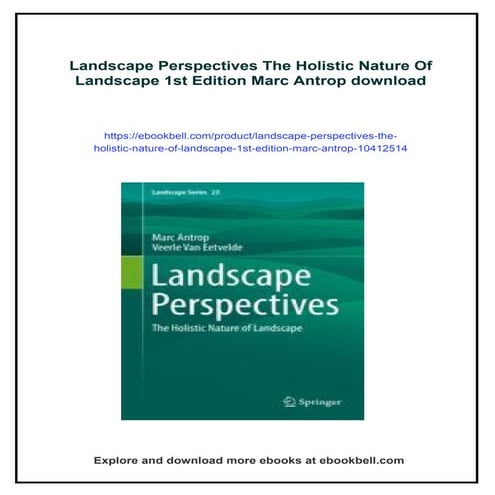 THE EU BIODIVERSITY STRATEGY FOR 2030 AND THE ROLE OF LANDSCAPE ...
