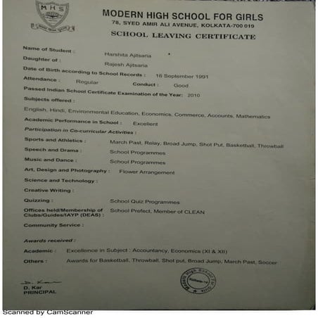 School Leaving Certificate | PDF | Education