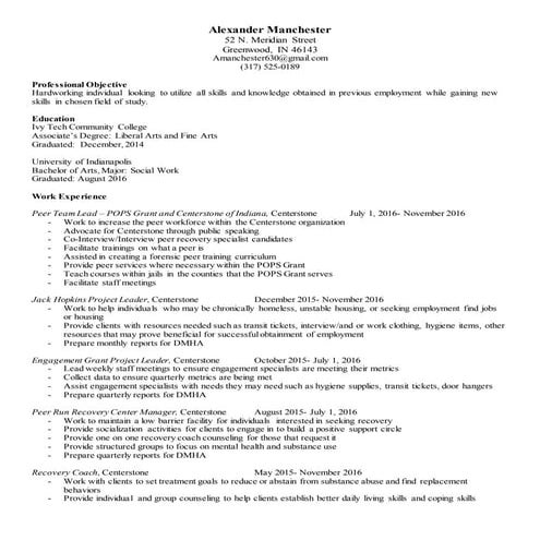 Michelle CV updated | DOC