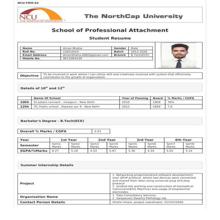 prachi updated resume | DOCX