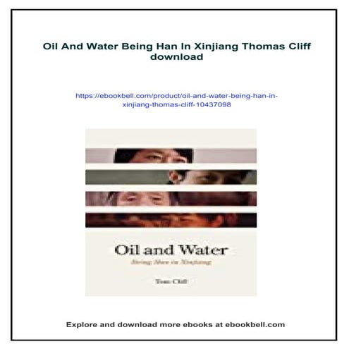 Oil And Water Being Han In Xinjiang Thomas Cliff | PDF