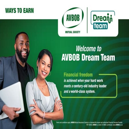 More Info: AJTechnicalDr.com Ways to Earn_AVBOB Dream Team | PDF