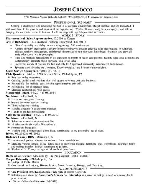 Joseph Crocco presentations